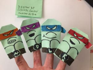 Learnuary Showcase 4: ComicColin’s TMNT instrux! | Origami Yoda