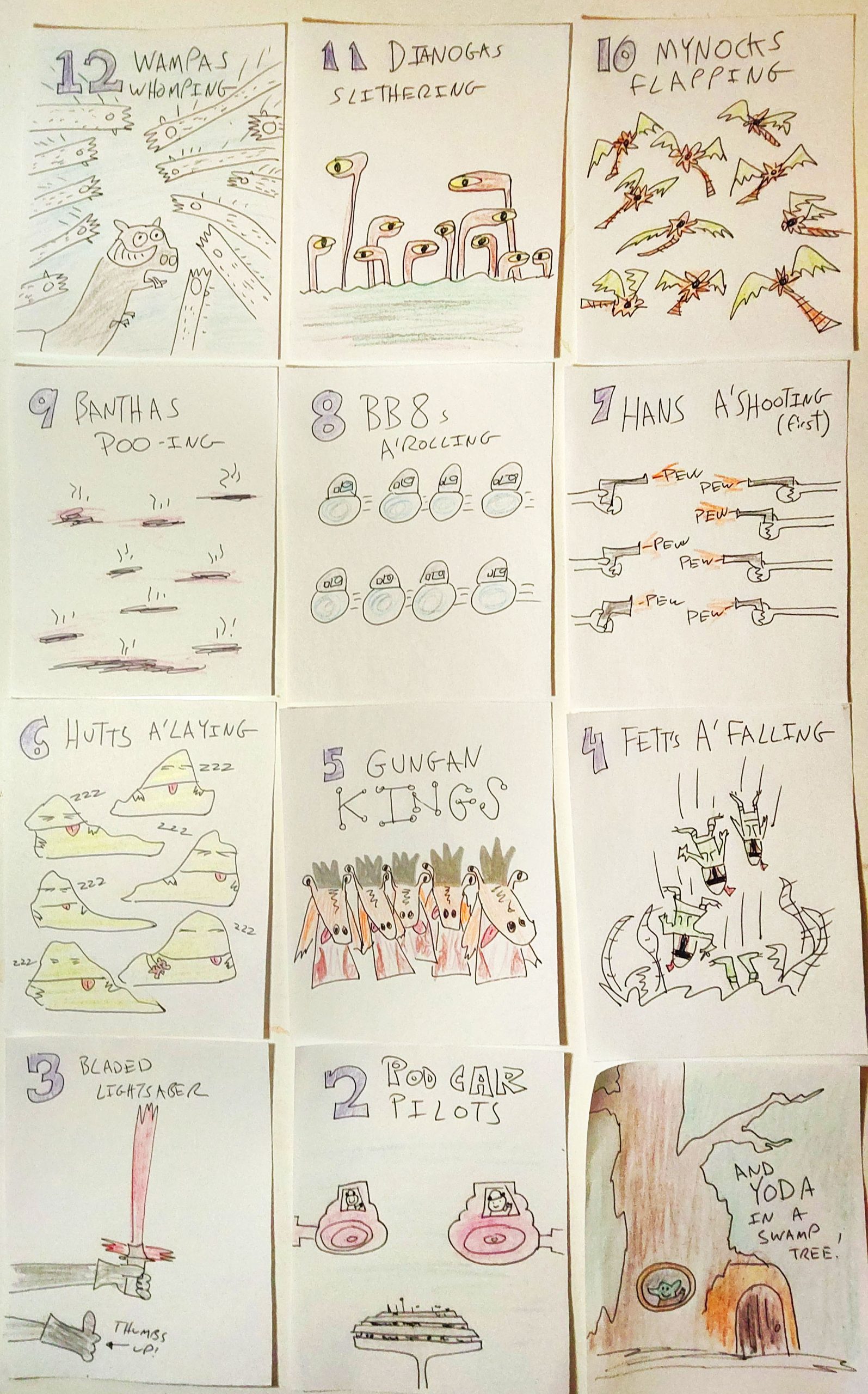 Happy Happy and Merry Merry!!! (CLICK TO SEE ALL 12 DAYS) | Origami Yoda