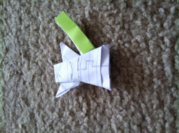 the yoda | Origami Yoda