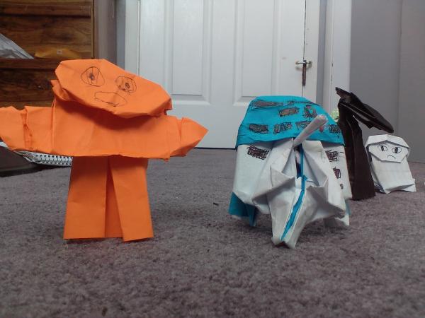 sheet3PO droid r2d2 | Origami Yoda