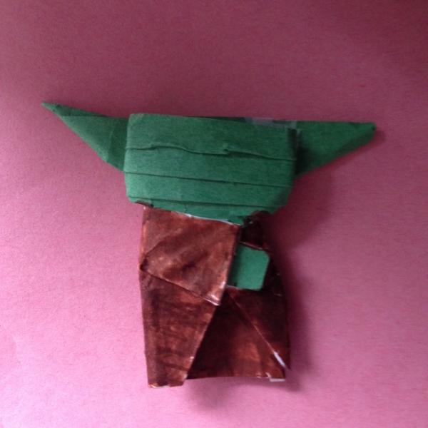 easy yoda | Origami Yoda