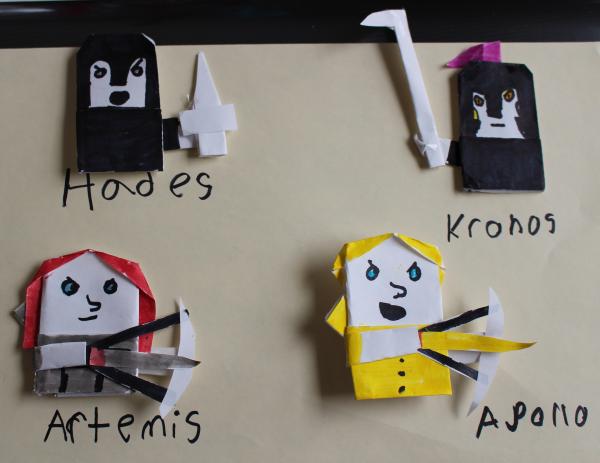 Origami Greek Gods | Origami Yoda