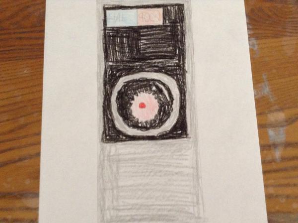HAL 9000 Drawing | Origami Yoda